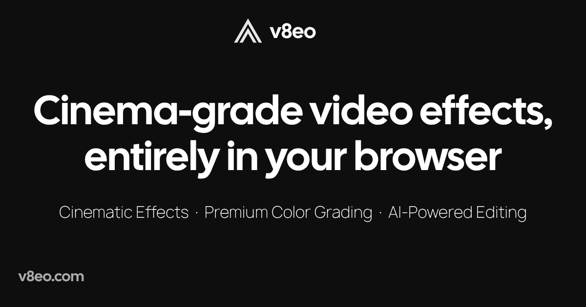 AI Video Editing Tools Comparison (2026): Features and Prices | v8eo